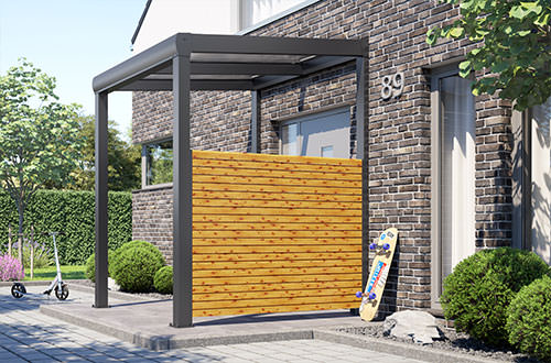 REXOstep® Kellerabgangsüberdachung mit Stegplatten ...