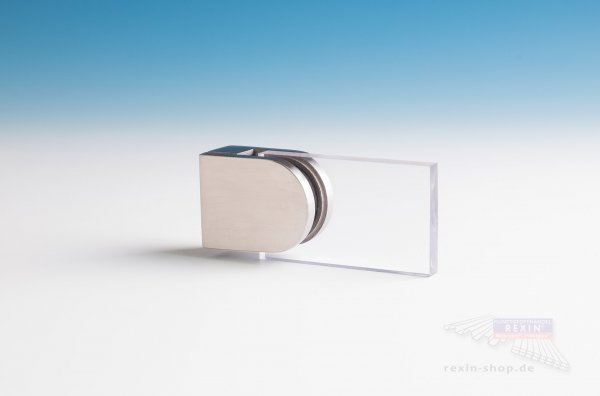 REXOguard® Glashalter V2A, Edelstahl geschliffen Rexin-Shop