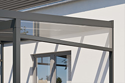 REXOstep® Kellerabgangsüberdachung mit Stegplatten ...